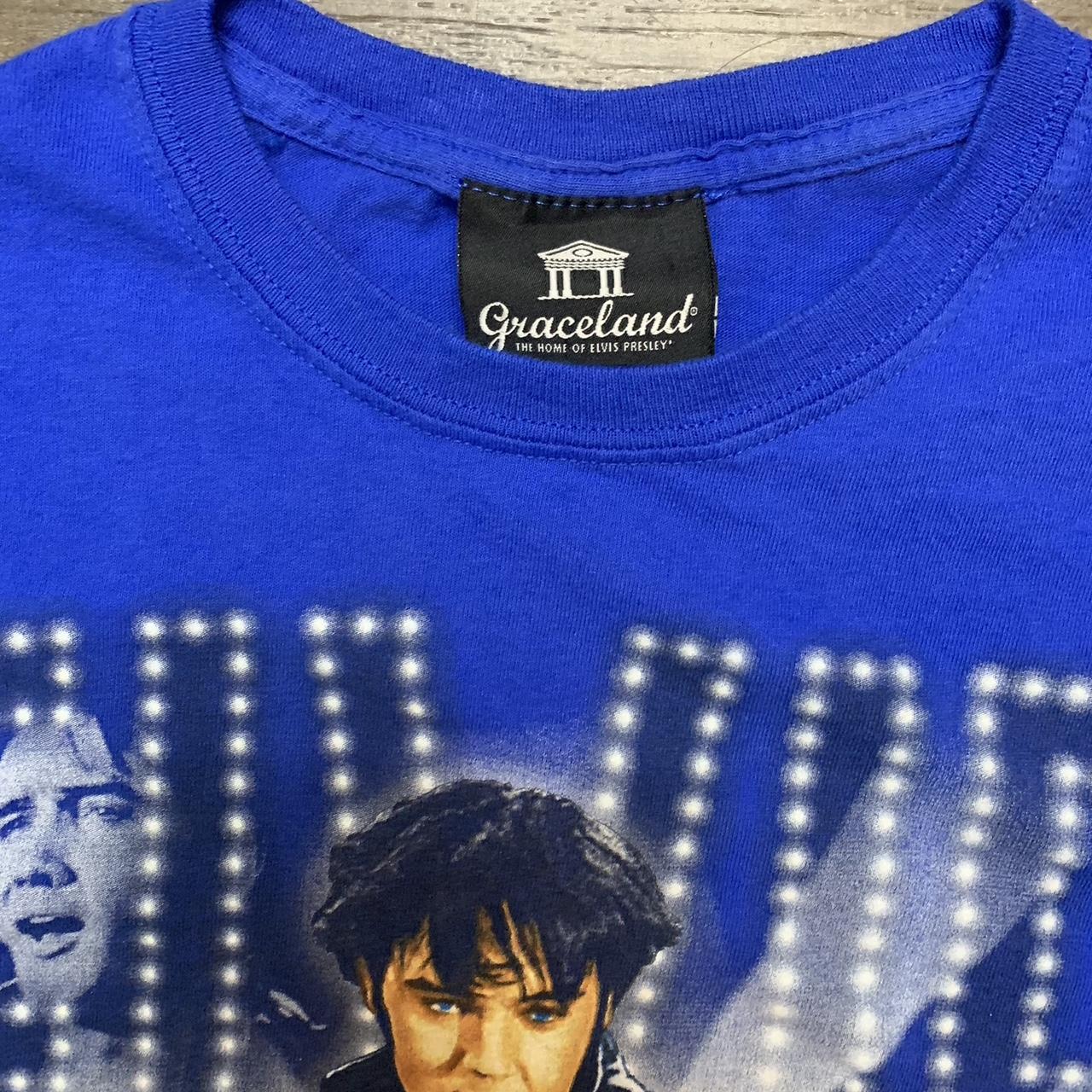 Vintage retro Elvis Presley made in Graceland shirt... - Depop Vintage retro Elvis Presley made in Graceland shirt... - Depop