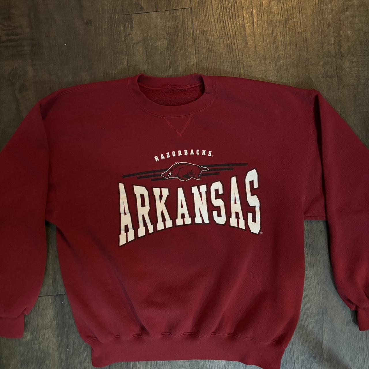 Vintage 90s Arkansas razorbacks college football... - Depop