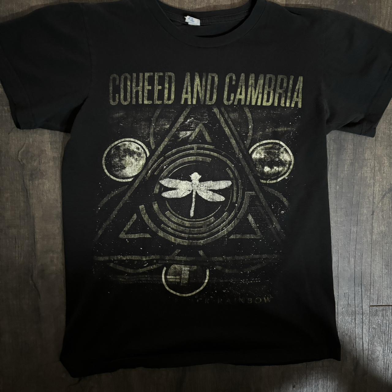 Vintage Y2K coheed and Cambria shirt promo merch... | Depop