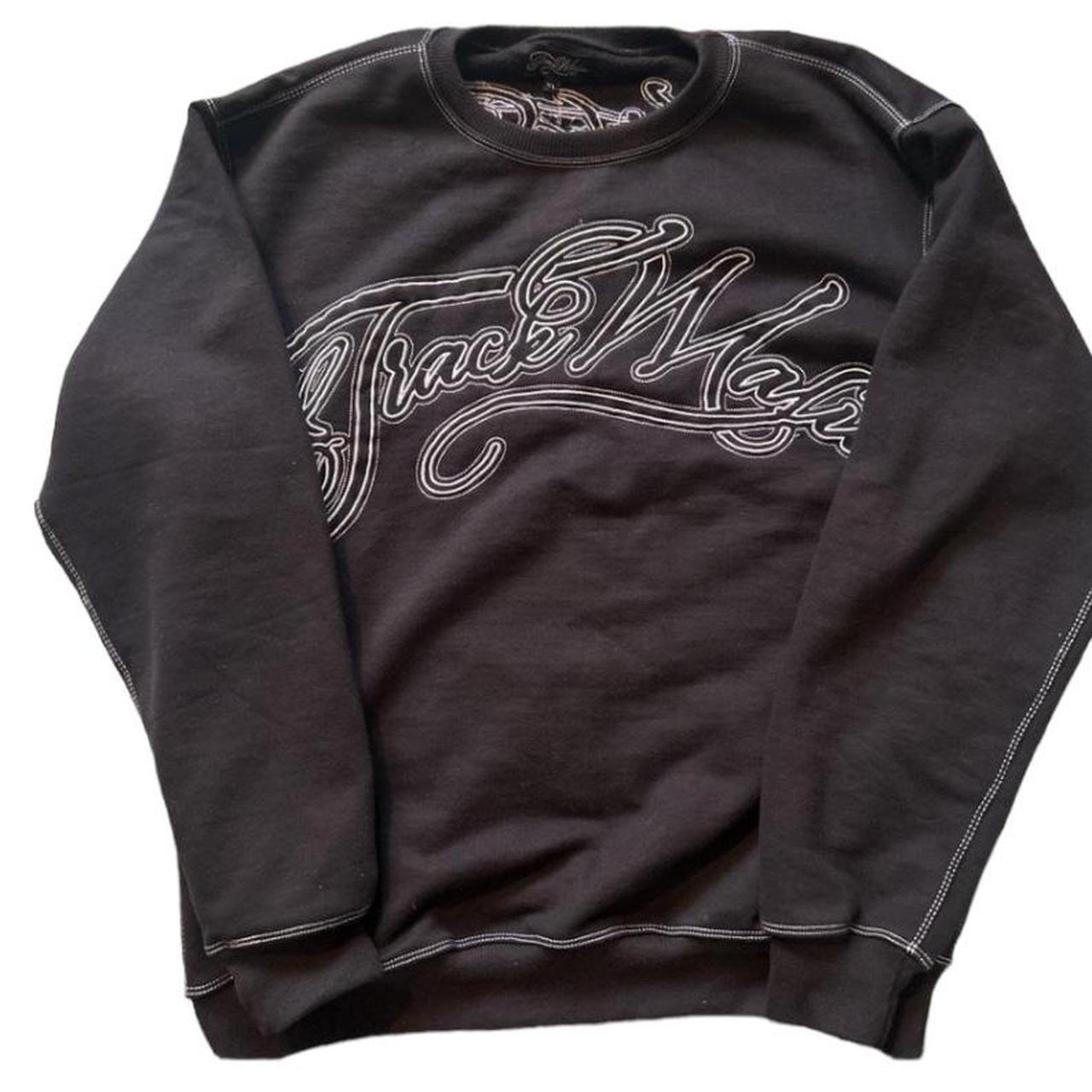 Track Mafia Jumper Black/white RARE - Sold out... - Depop