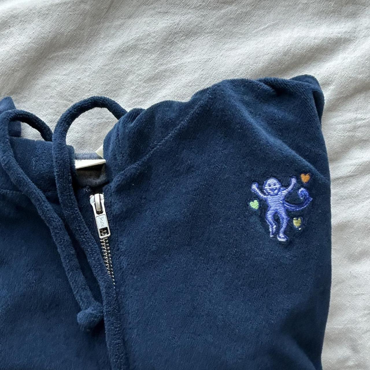 Roller Rabbit Disco Monkey Track Set Zip Up hoodie... - Depop