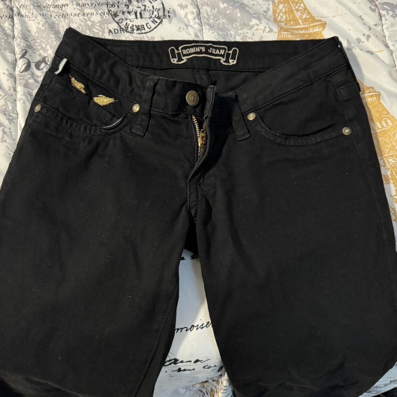 Robins Jeans gold angel wings. the original retail... - Depop