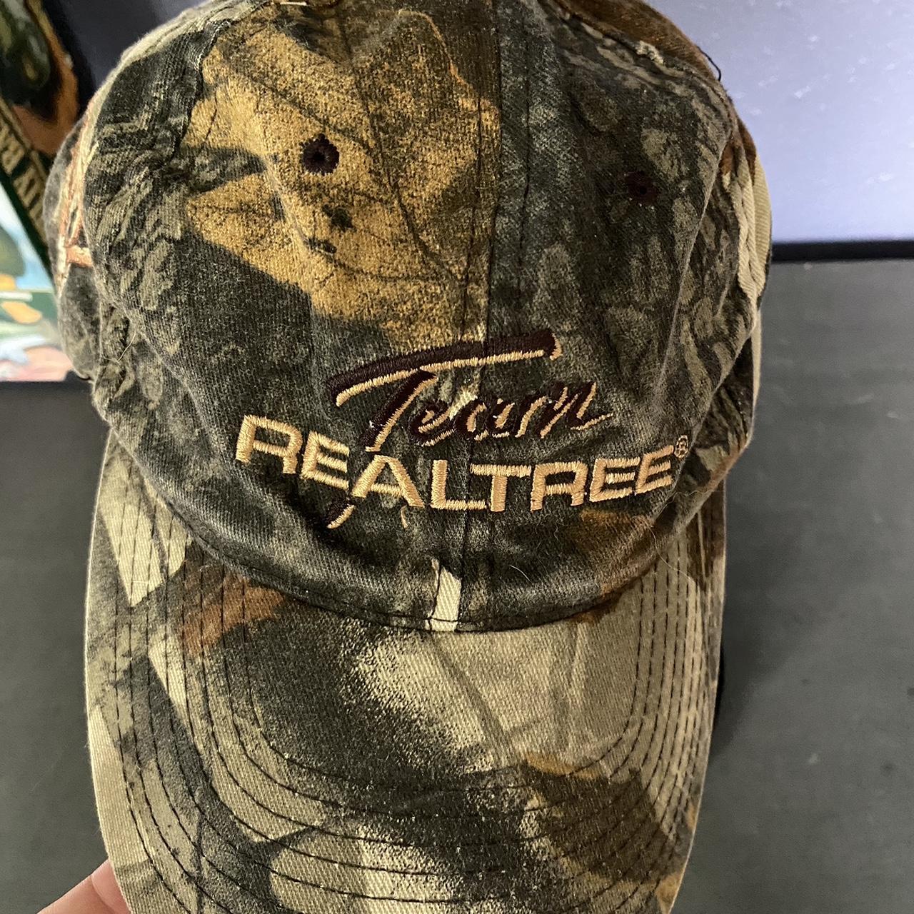 Vintage Team Realtree Hat Cap Strap Back Camouflage... - Depop
