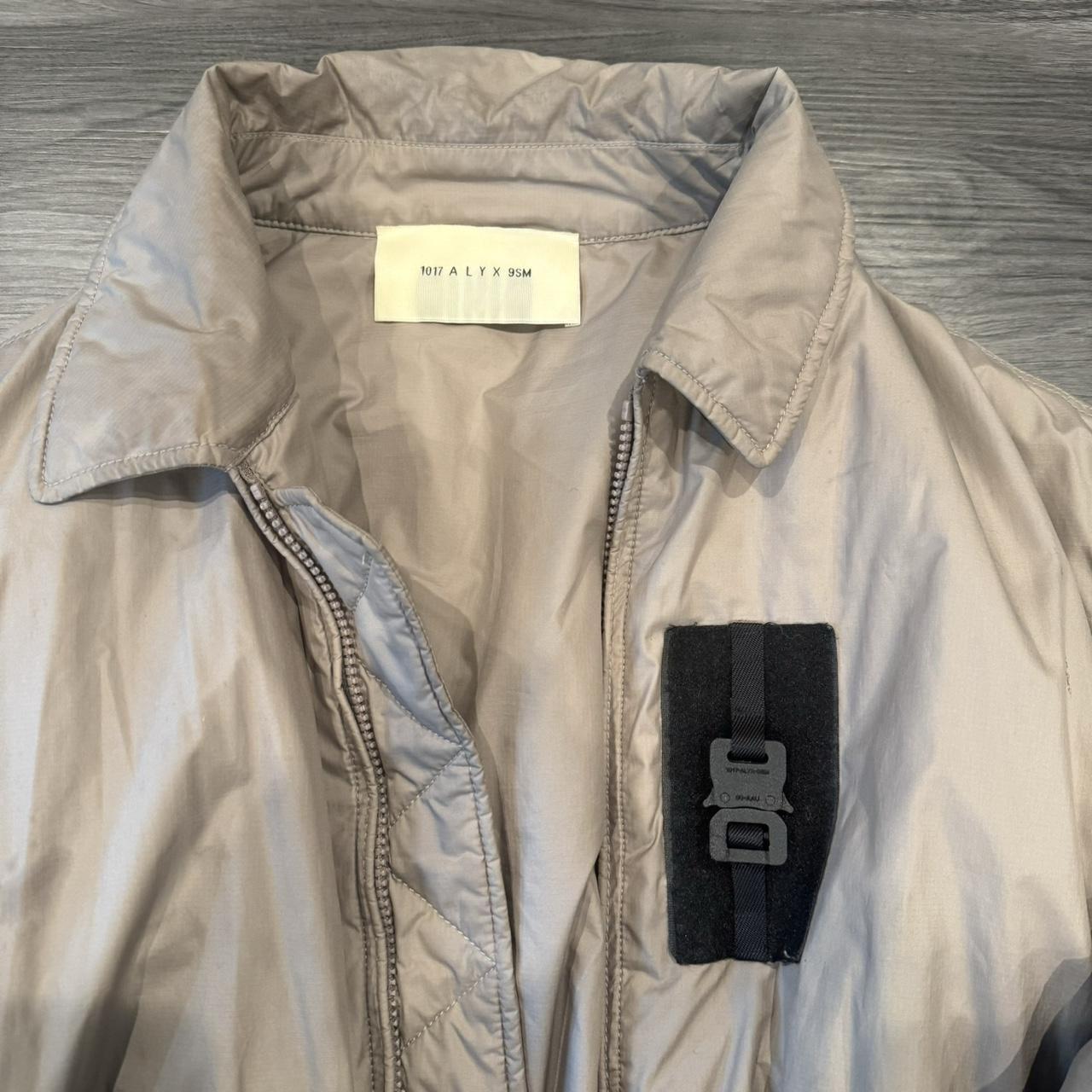 alyx bomber down jacket size medium - Depop