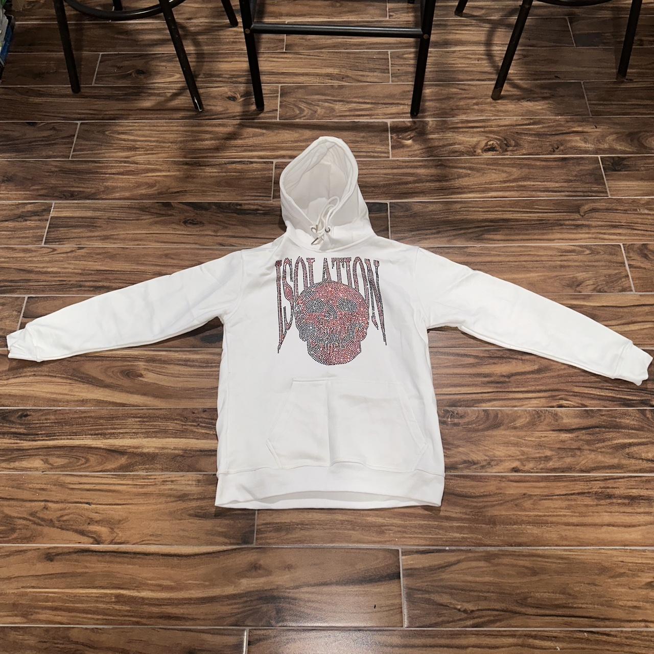 Isolation Swarovski Skull Hoodie - Depop