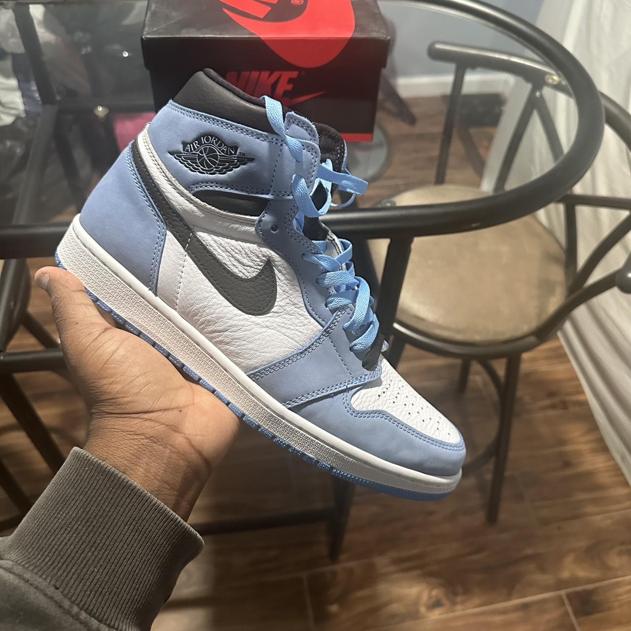 Air Jordan 1 University Blue - Depop