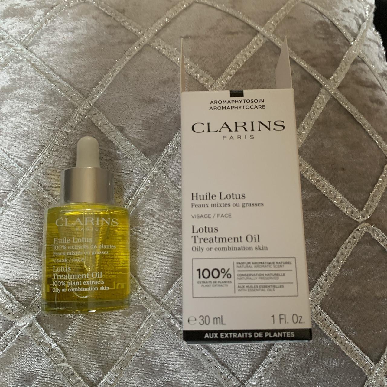 Clarins Lotus Treatment Oil 30ml • Perfect for... - Depop