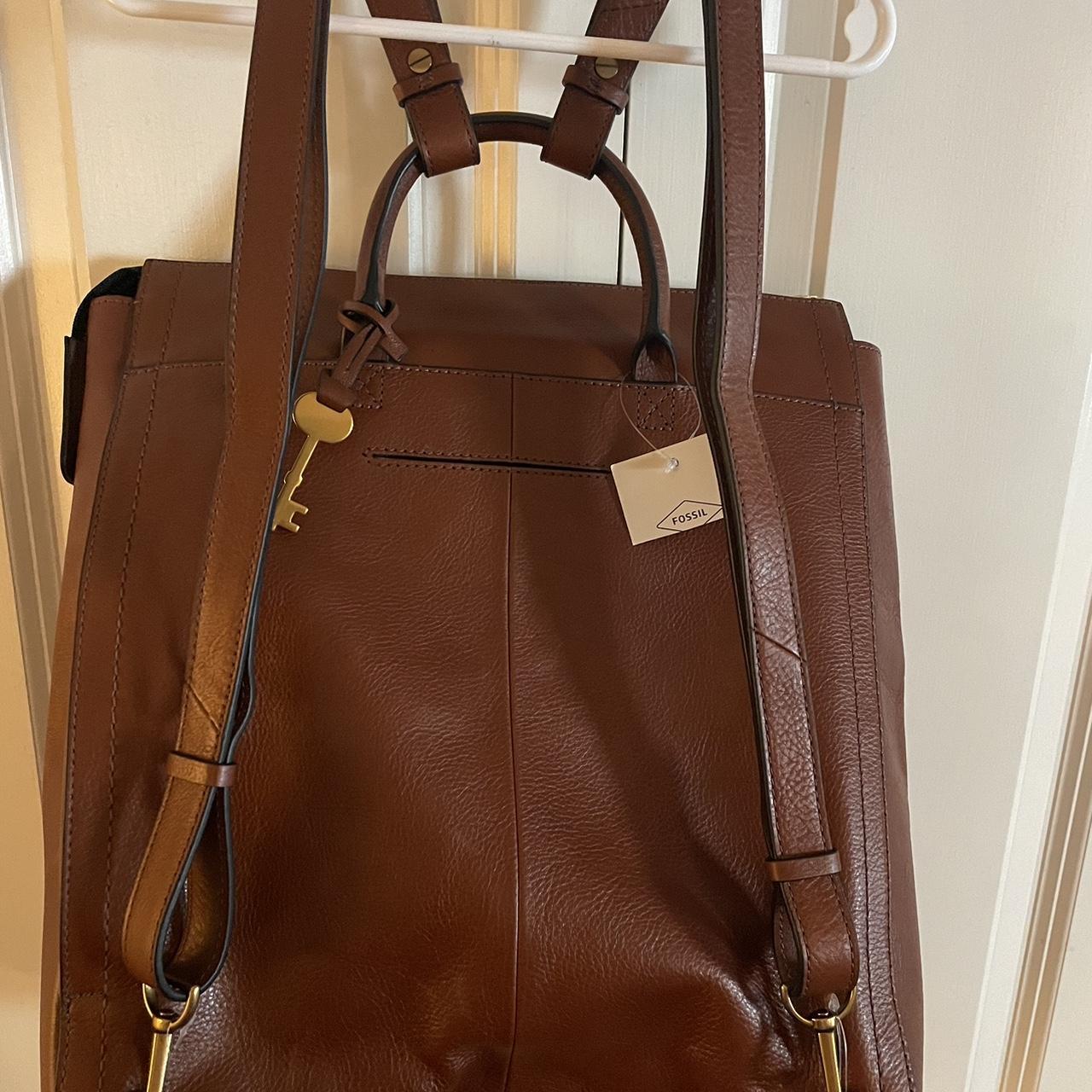 NWT fossil backpack. - Depop