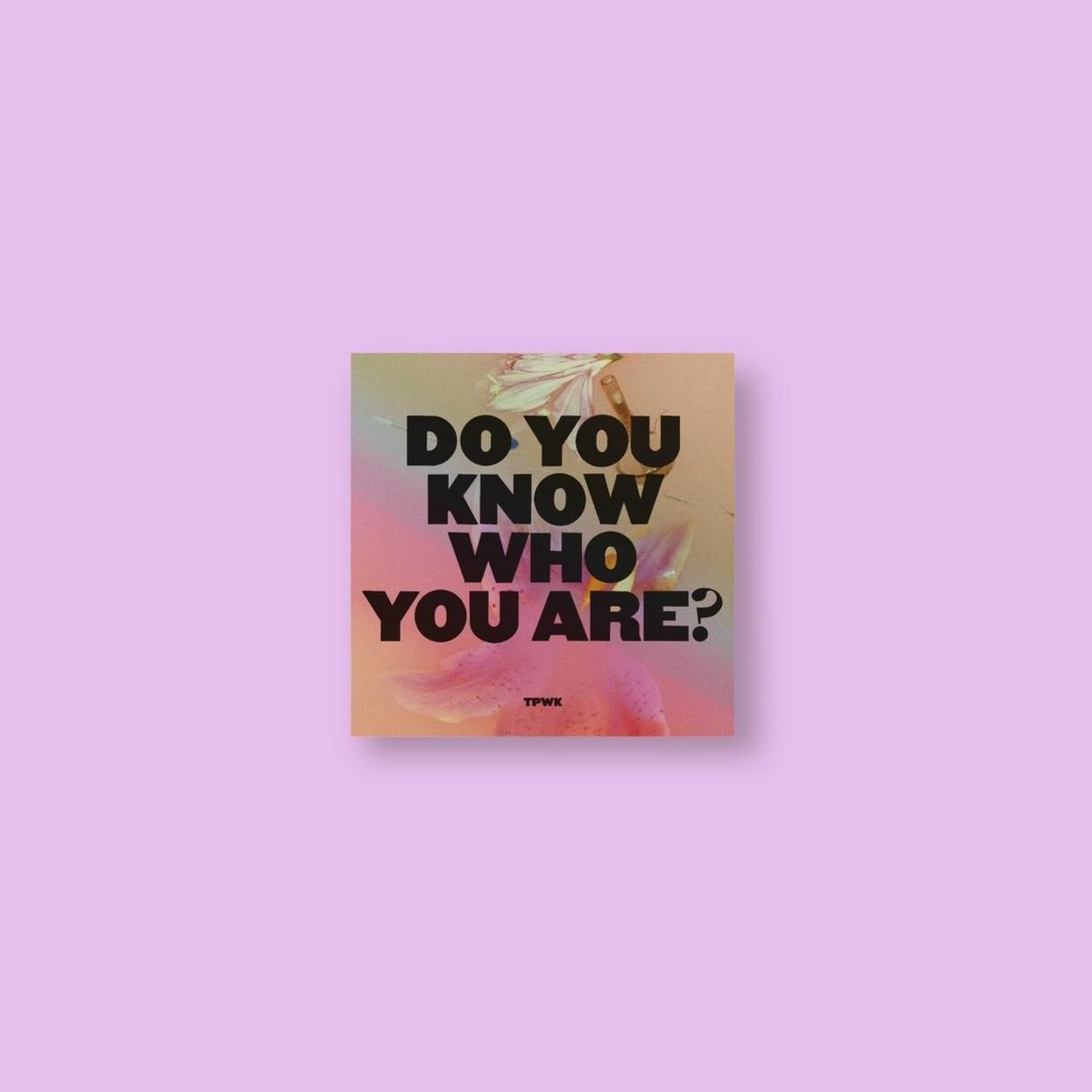 “do you know you are?” Holographic Sticker. DYKWYA?... - Depop