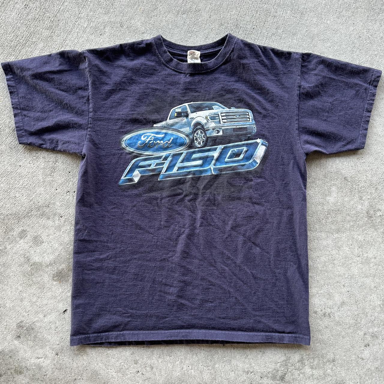 Large Y2K Ford F-150 Truck Shirt - Depop