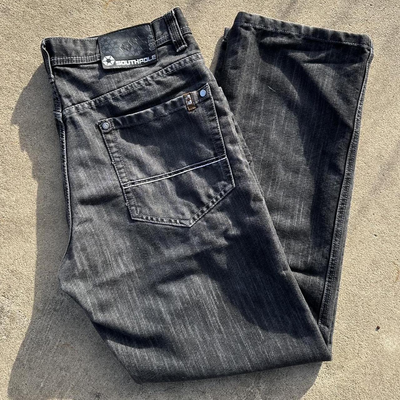 Vintage Y2K brown tab Southpole South Pole baggy... | Depop