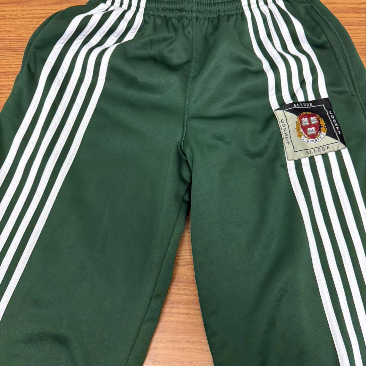 Allure County Green Striped Trackpants Sz L Never... | Depop