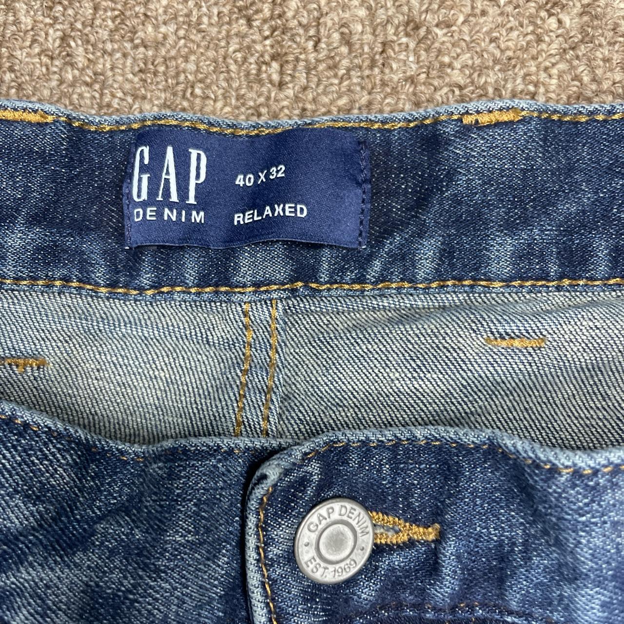 Mens Denim Jeans Gap, Size 40x32 In great... - Depop