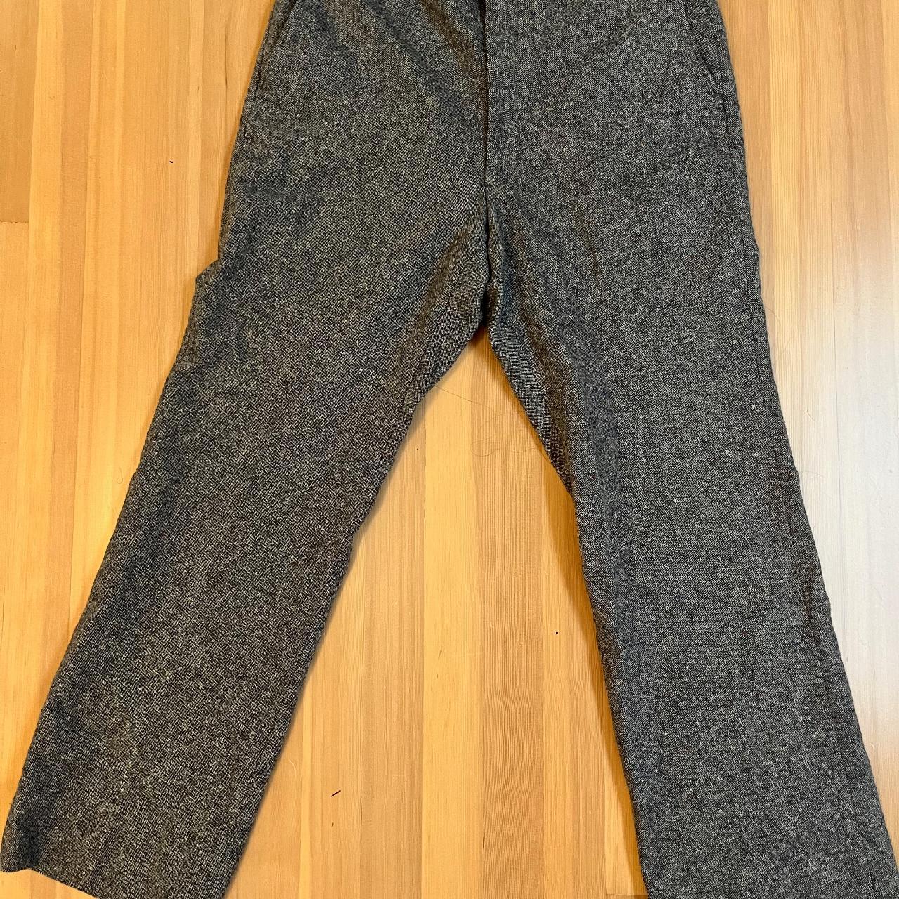 Tailor's Bench 80s Vintage Wool Pants Good... - Depop