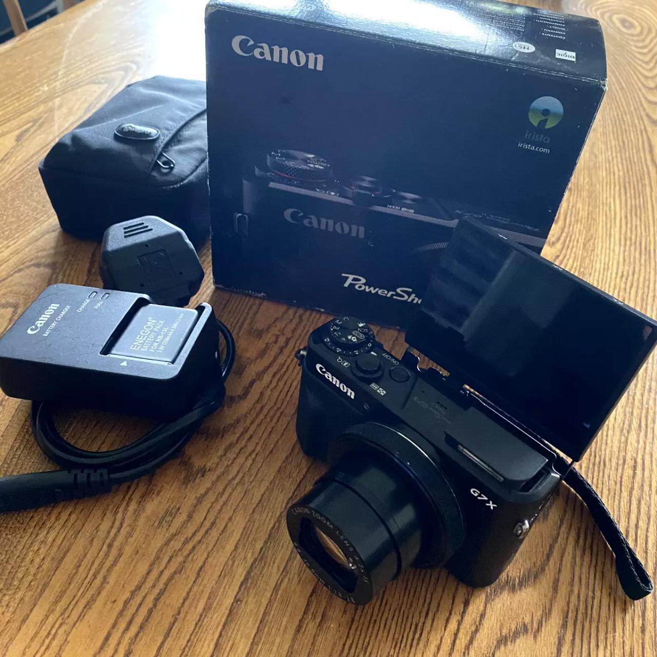 Canon Vlogging Camera - Canon powershot g7x mark II... - Depop