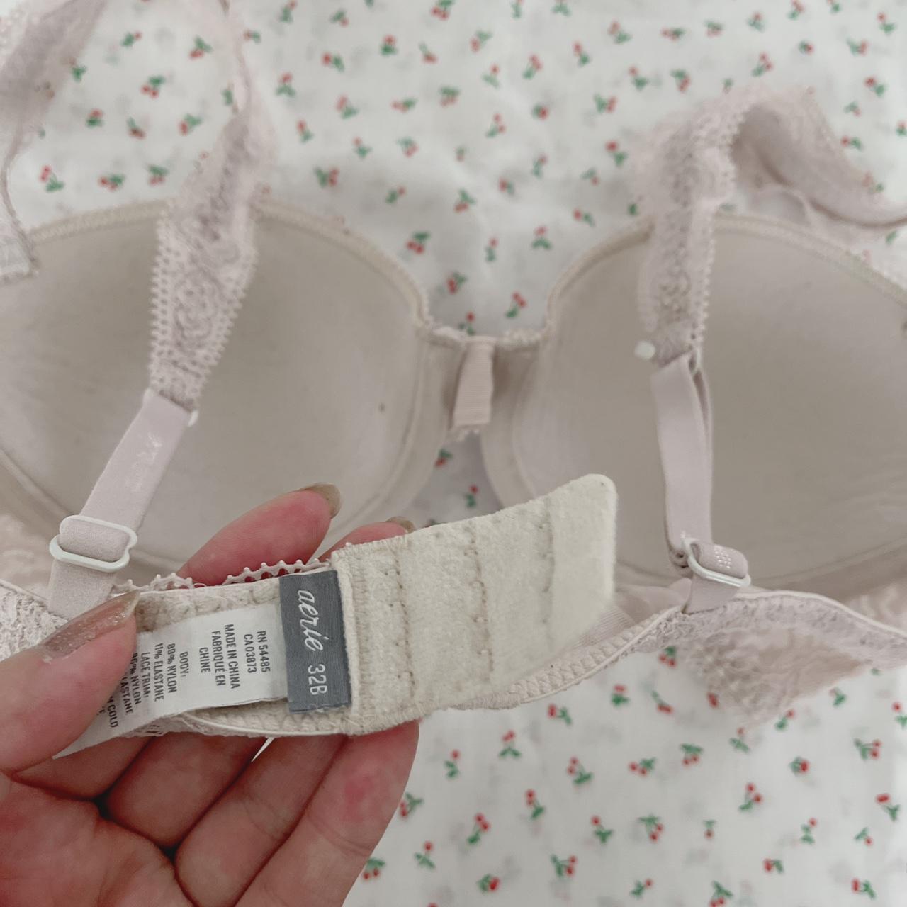 Beige aerie bra • Size 32B • No flaws, well taken... - Depop