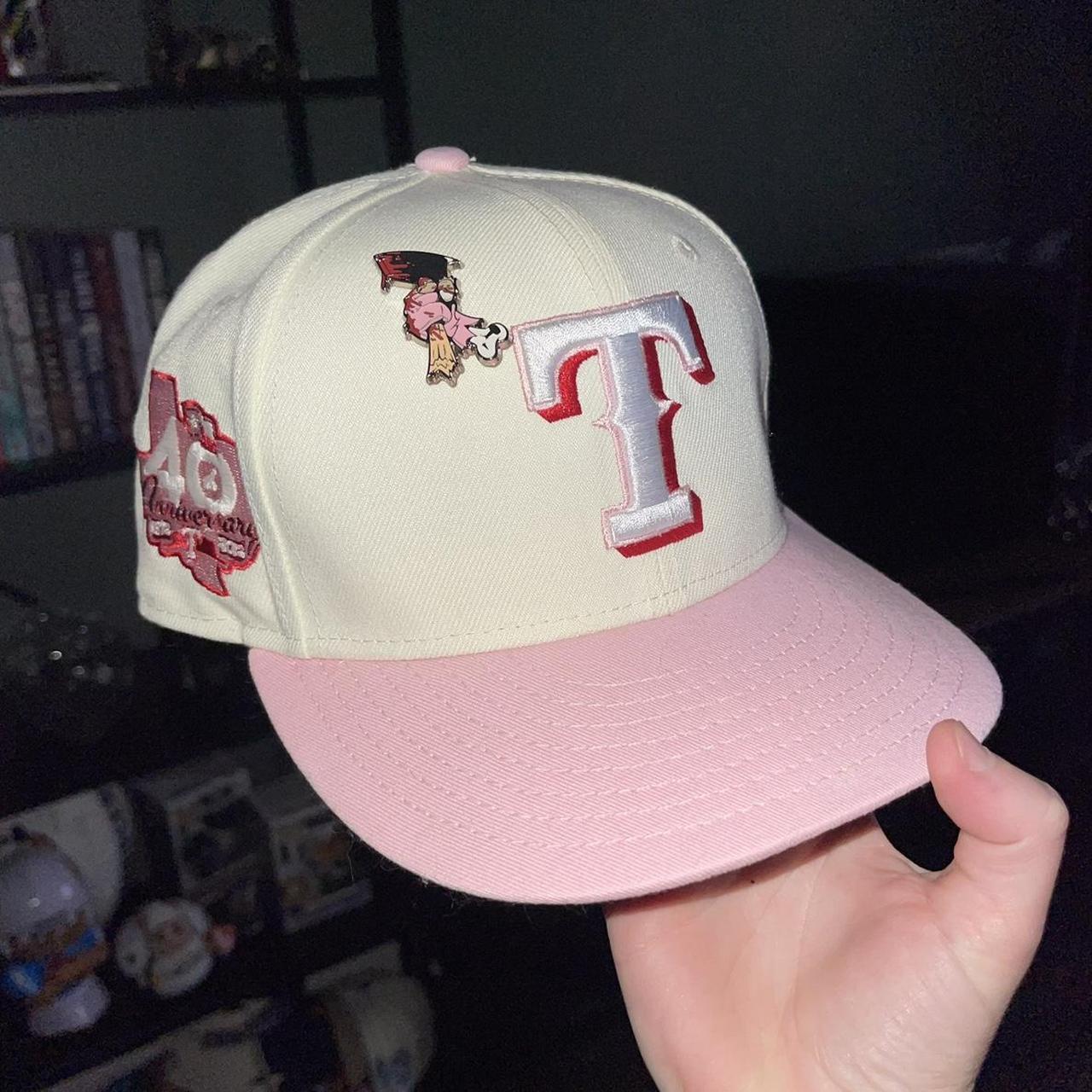 Texas Rangers Fitted Hat Size 6 7/8 Barely wore ,... - Depop