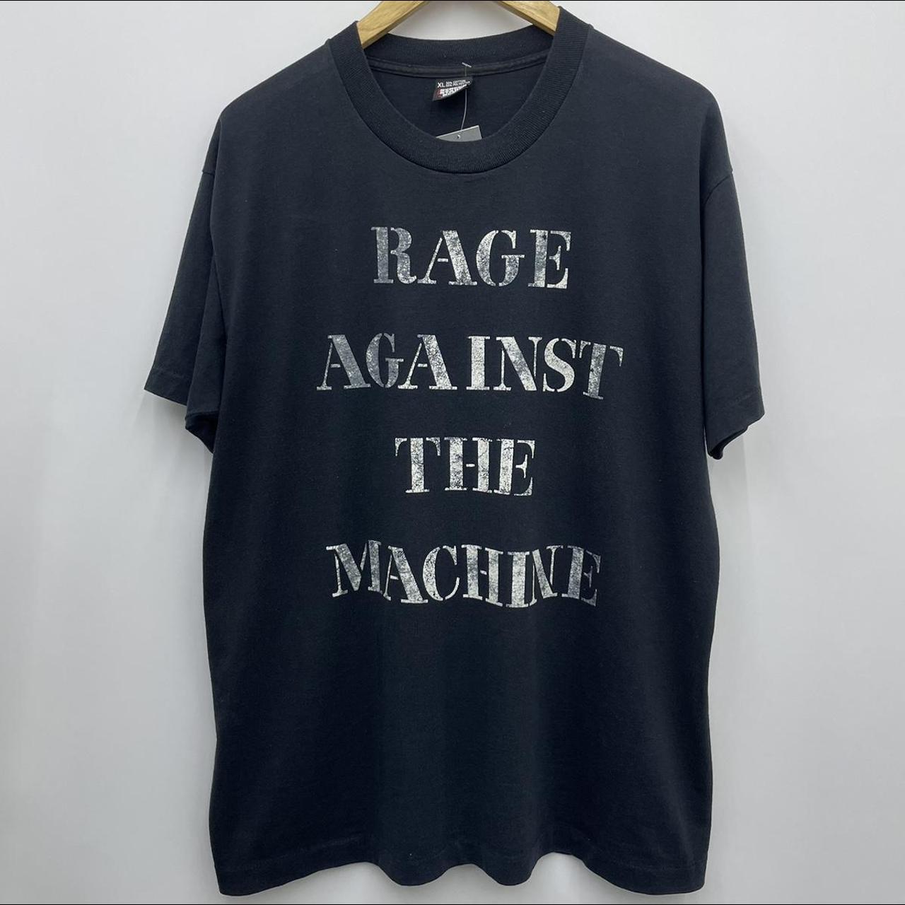 VINTAGE RAGE AGAINST THE MACHINE T-SHIRT GREAT... - Depop