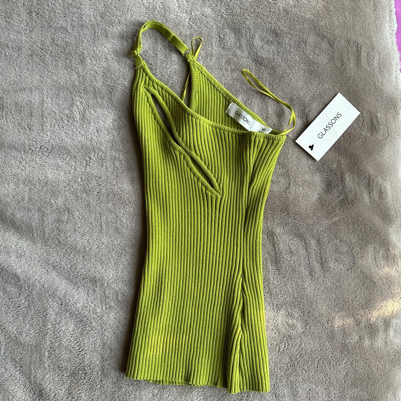 Glassons Knit one shoulder top size XS Brand new... - Depop