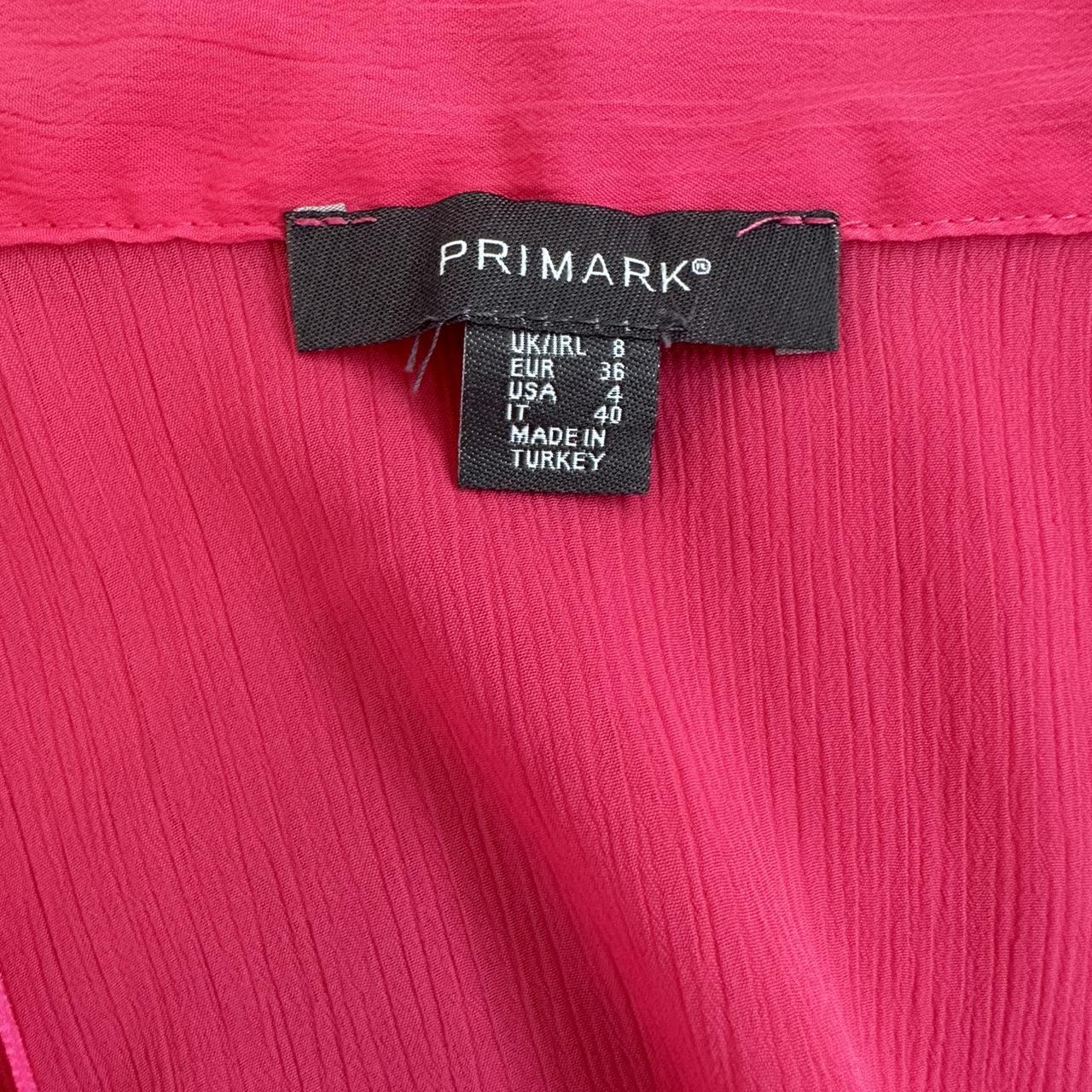 Primark pink blouse Size - UK 8 Worn once but... - Depop