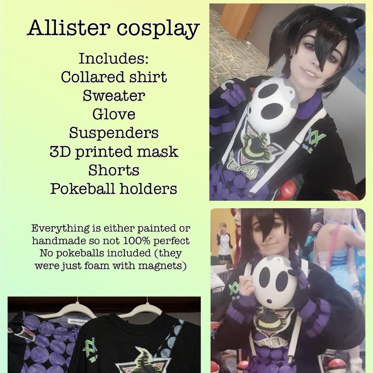 Allister cosplay from Pokémon sword and... - Depop