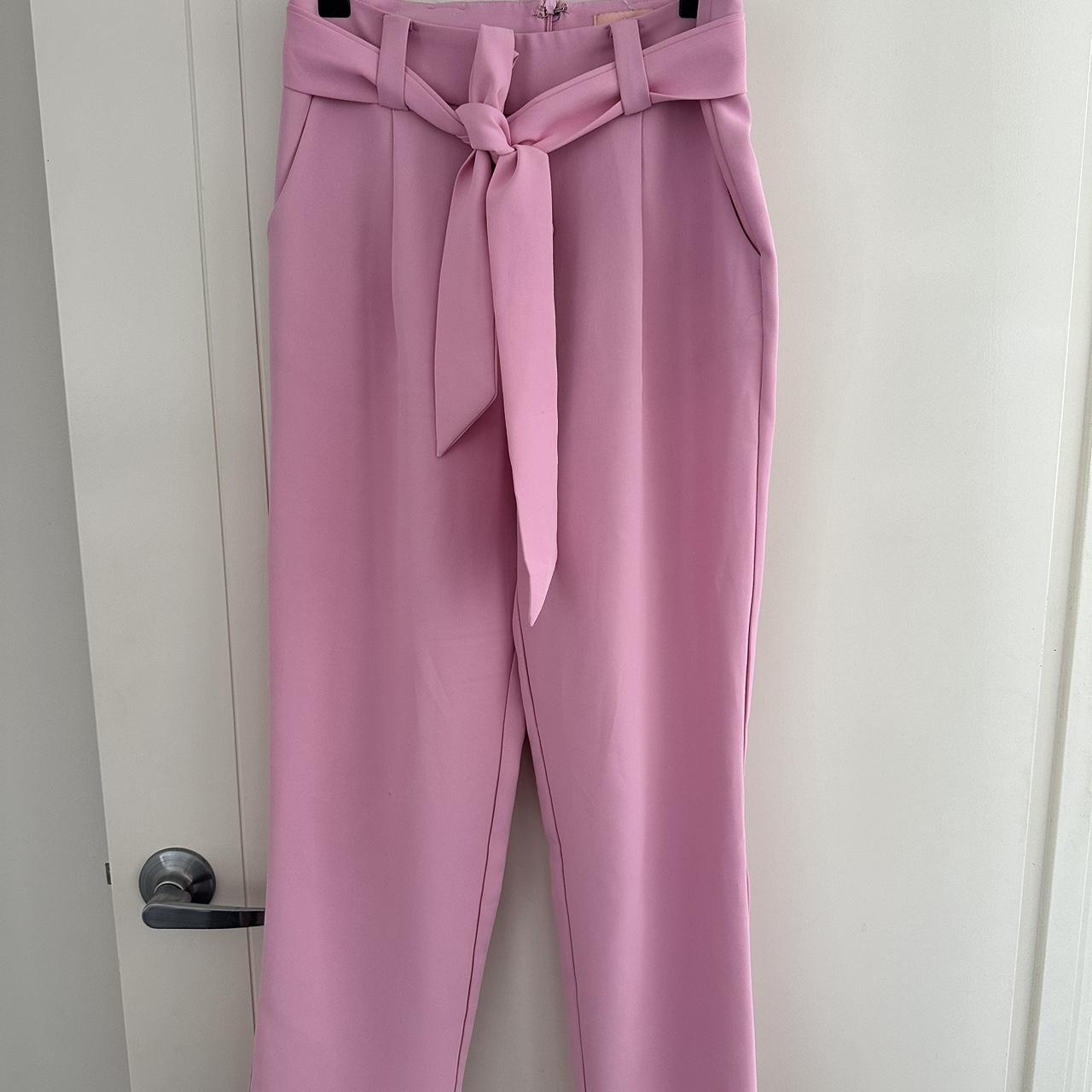 Pink Dee size 10 pants - Depop