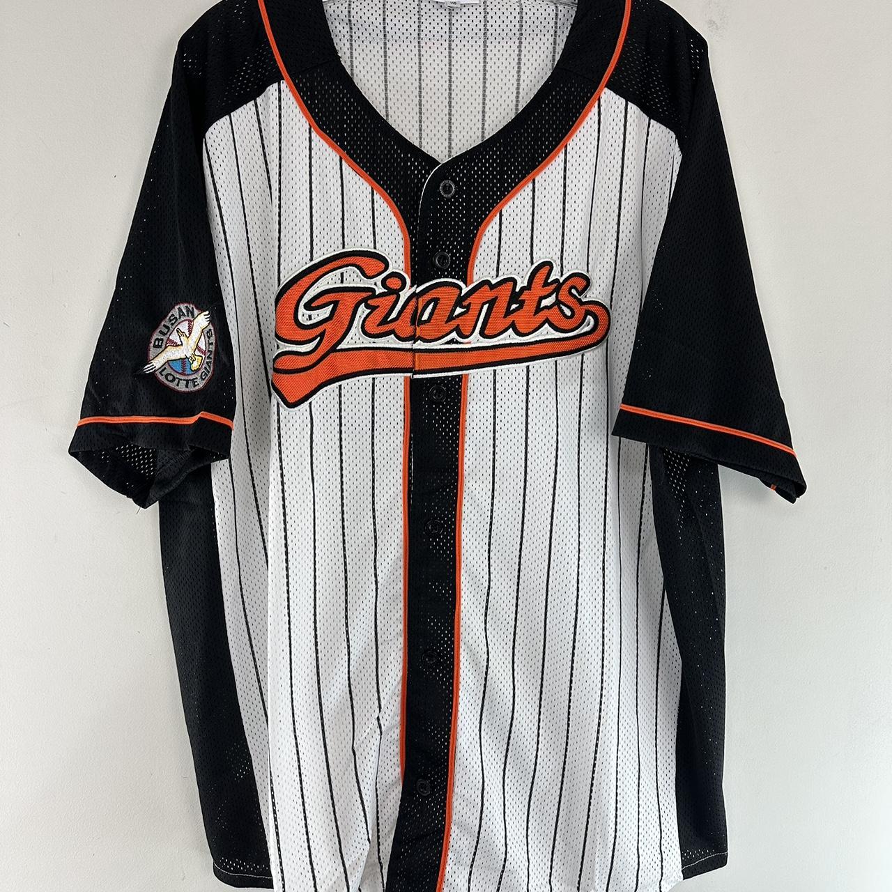 Player Issue Busan Lotte Giants #49 Korean Baseball... - Depop