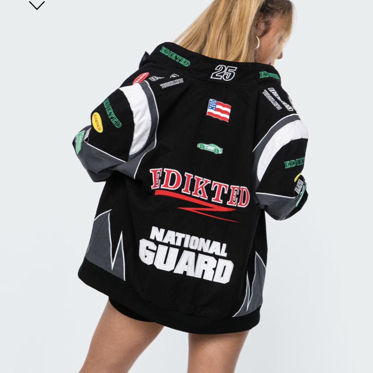 Edikted Women's Black Jacket | Depop