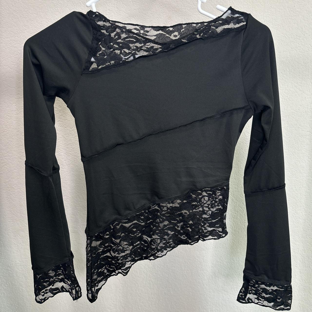 ️ : NWT motel rocks lucca top in lace black... - Depop