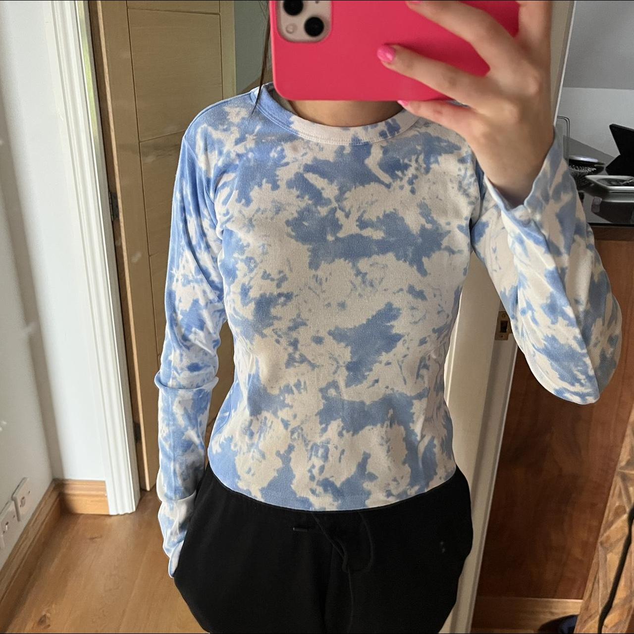 Brandy Melville Tori tie dye top One size Worn a... - Depop