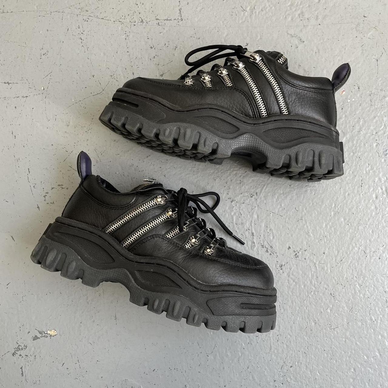 EYTYS ANGEL STASH ZIP PLATFORM TRAINERS UK 5... - Depop