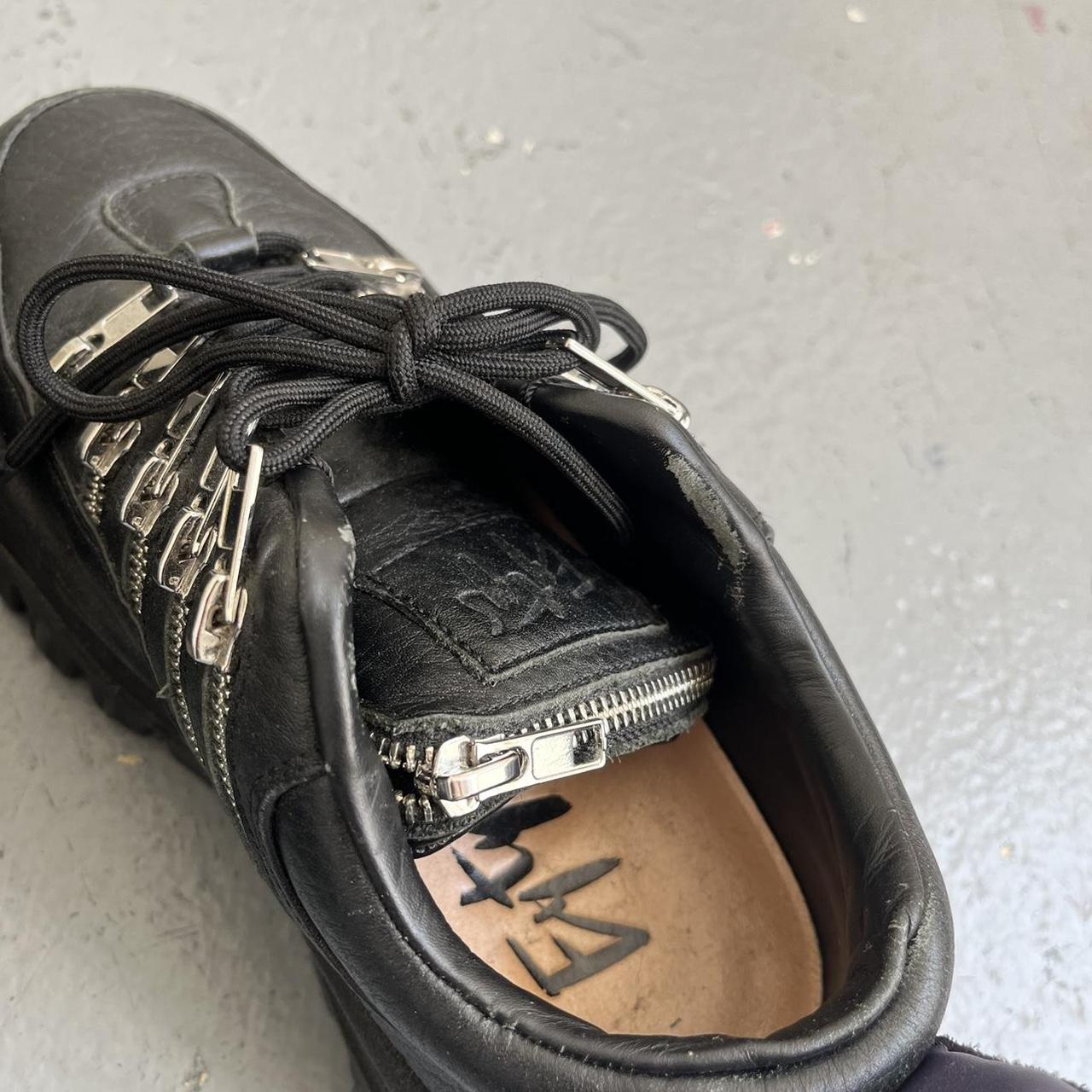 EYTYS ANGEL STASH ZIP PLATFORM TRAINERS UK 5... - Depop