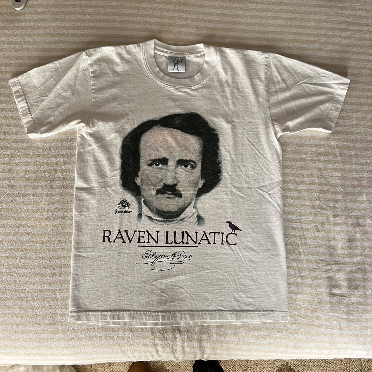 Online Ceramics “Raven Lunatic” Edgar Allen Poe... - Depop