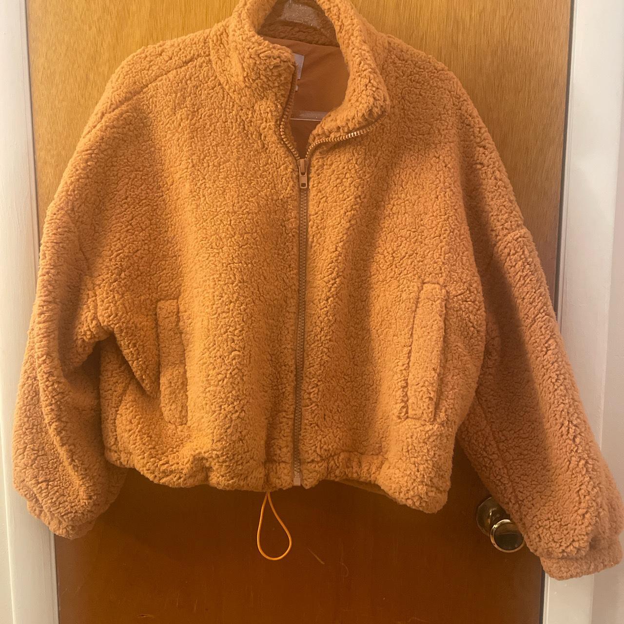 Urban outfitters size m jacket Sherpa new with out.... - Depop