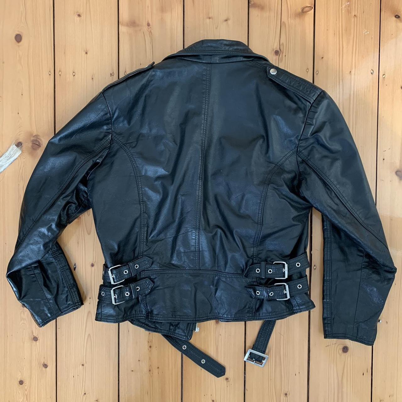Roger David genuine leather jacket - size S... - Depop