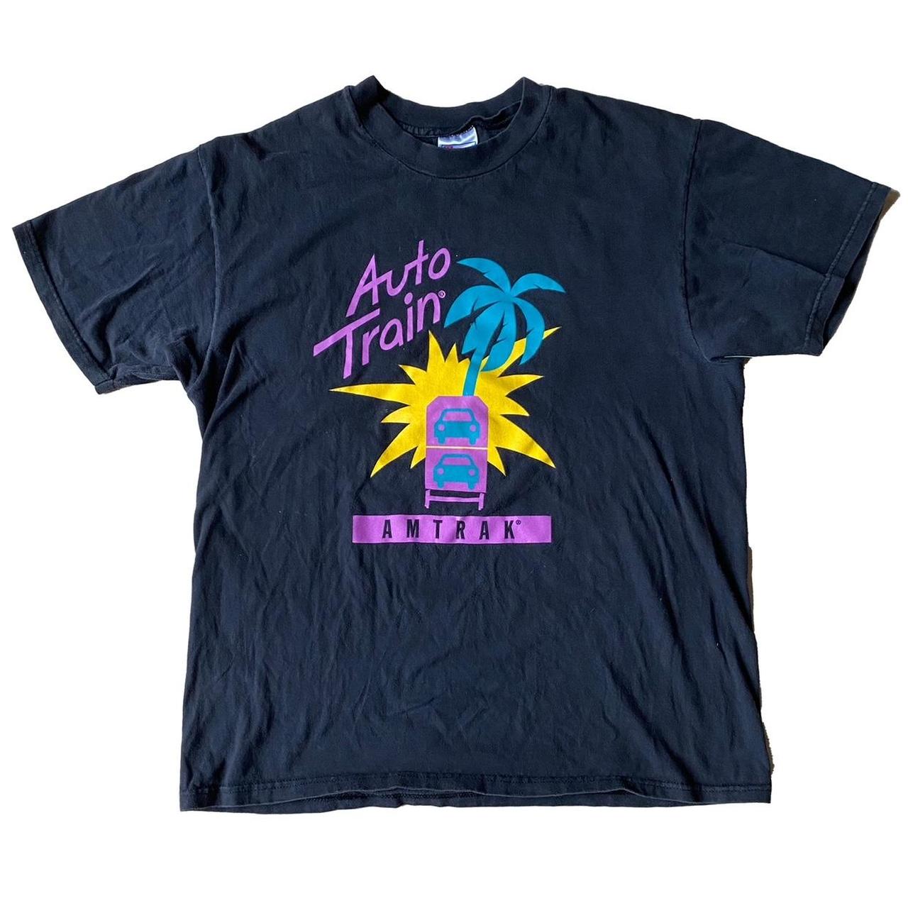 Vintage AmTrak Auto Train Announcement Shirt 🚄 ⚡️... - Depop