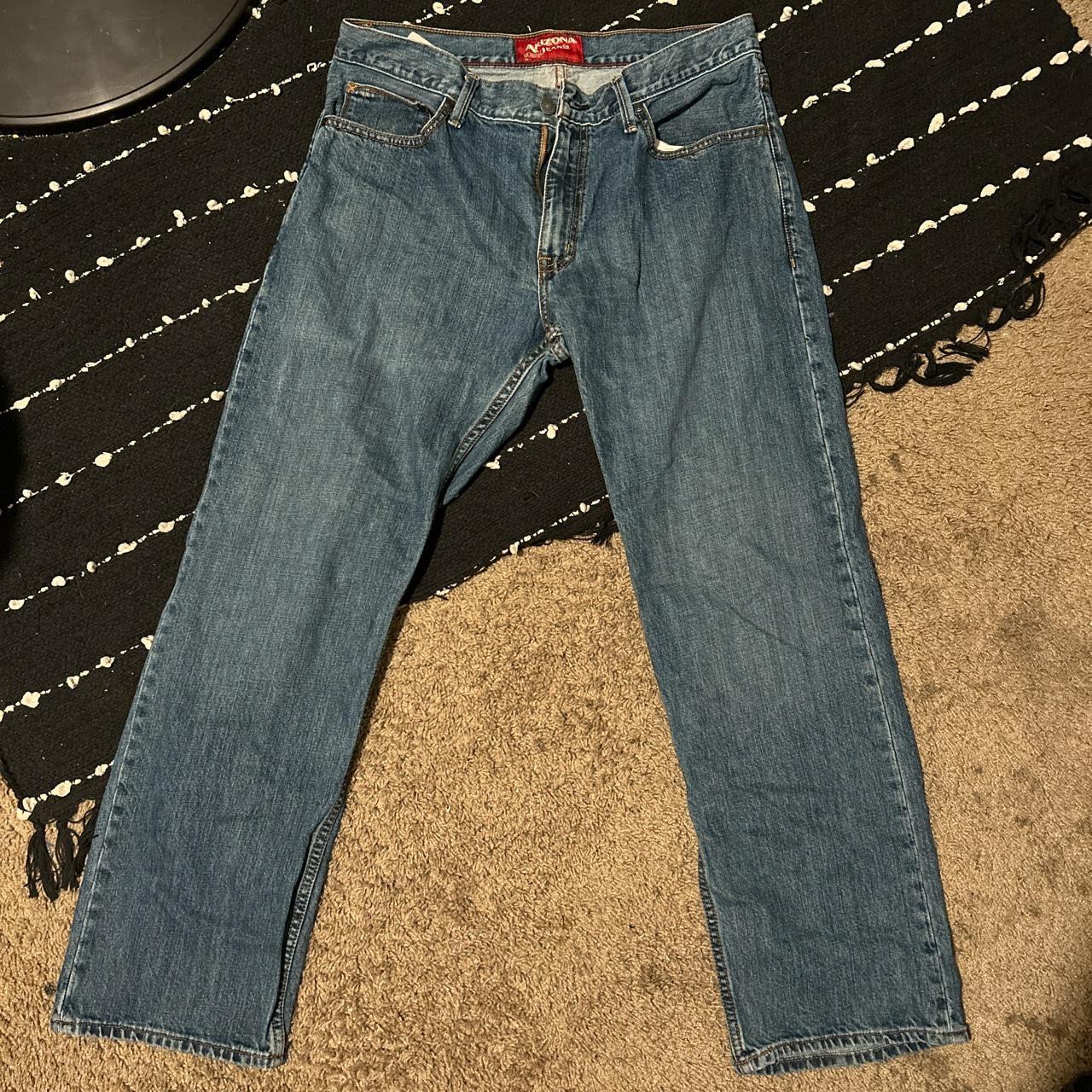 Arizona Jean Co 34x30 jeans relaxed straight let me... - Depop