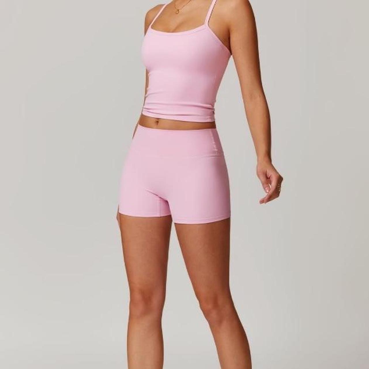 Bubblegum Pink Workout Set - lululemon dupe /... - Depop
