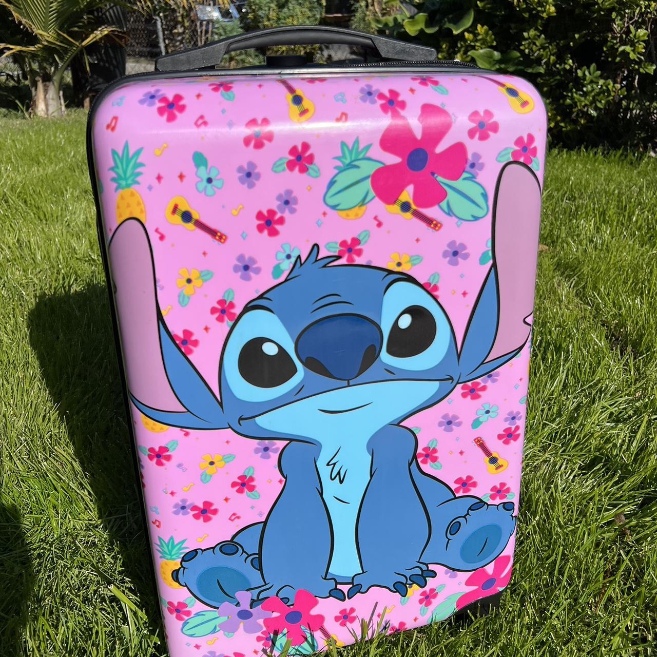 Disney Lilo & Stitch Rolling Suitcase •MATERIAL: We... - Depop