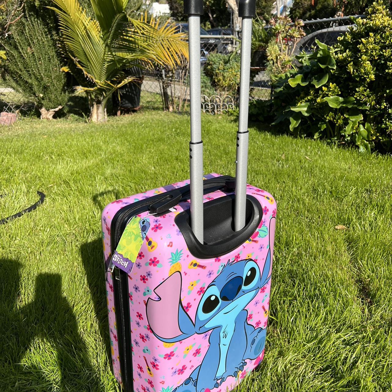 Disney Lilo & Stitch Rolling Suitcase •MATERIAL: We... - Depop