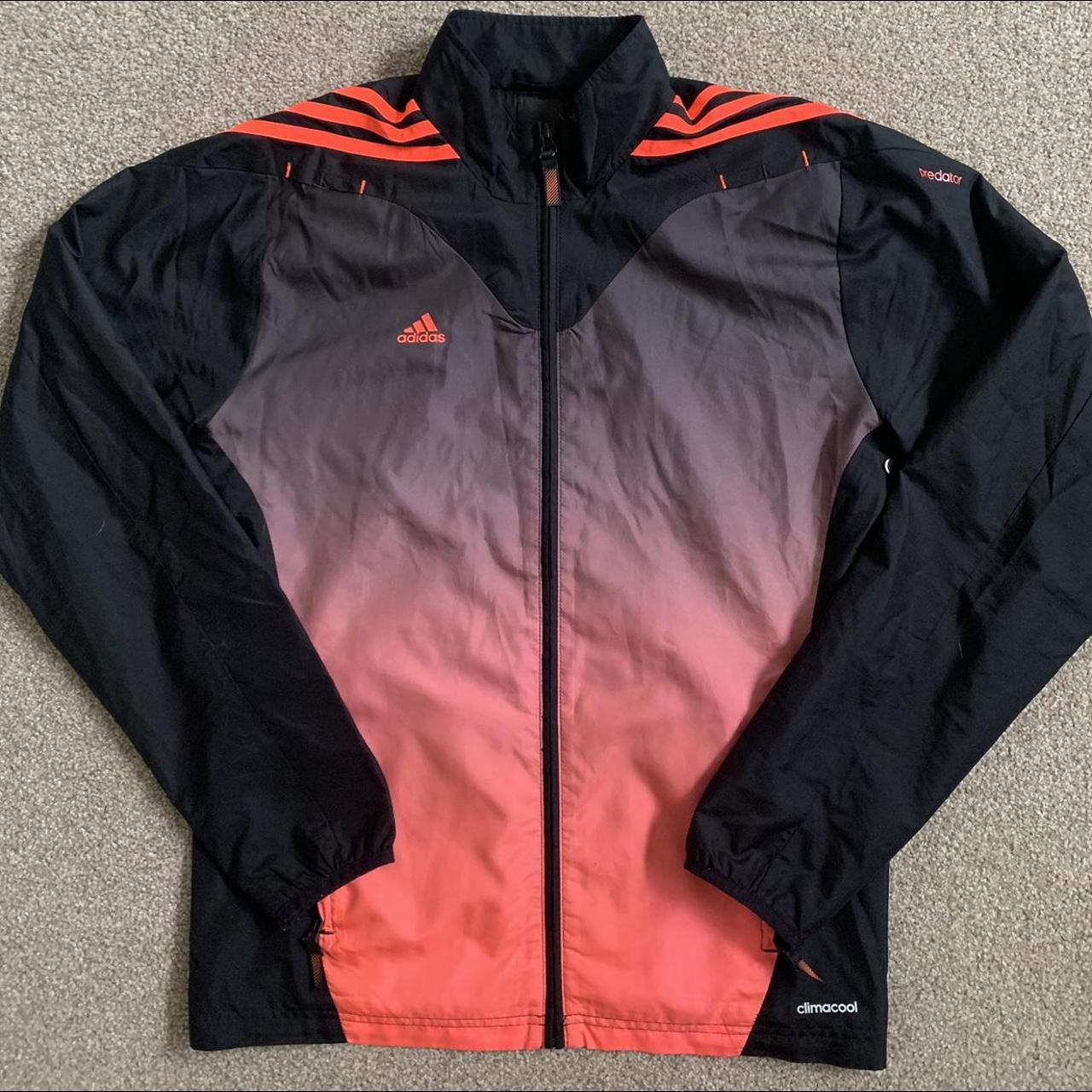 2000s adidas predator windbreaker -tagged size S -... - Depop