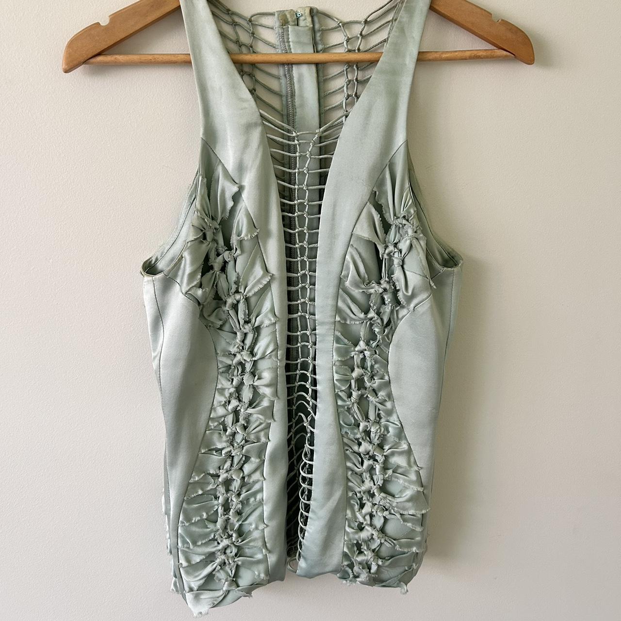 Zimmermann ice blue top. Size 0. Extremely rare and... - Depop