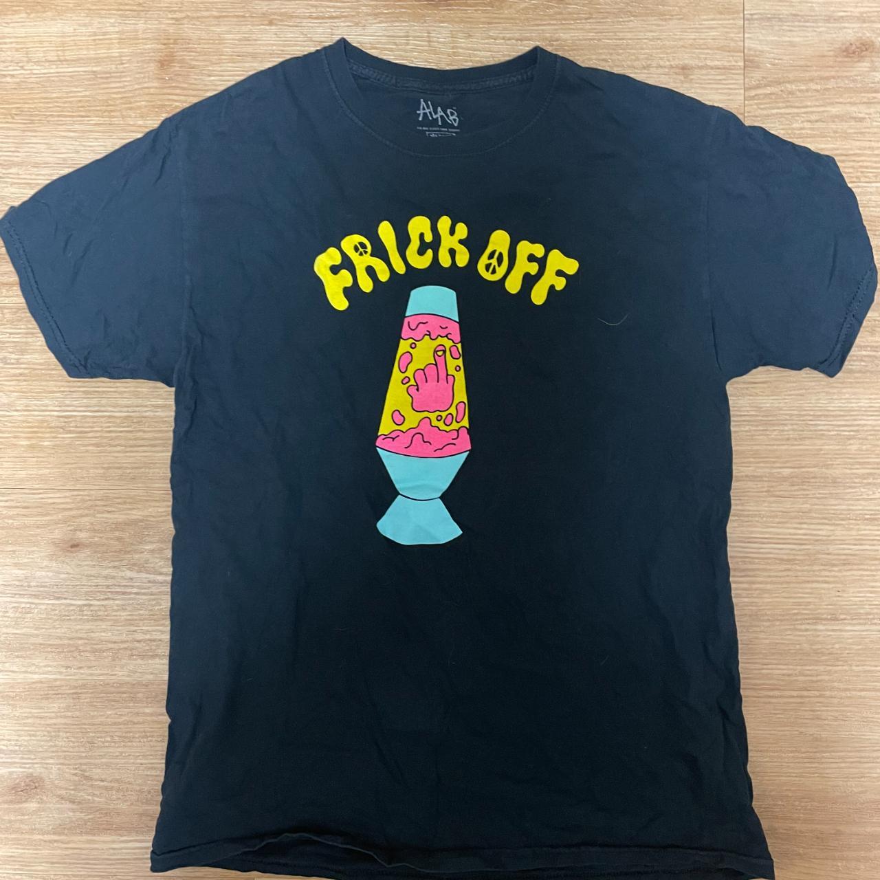 Alab frick off lava lamp shirt sz: M - Depop