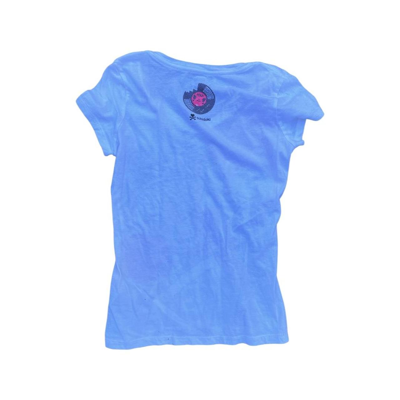 Y2K TOKIDOKI WOMENS TOKI DOKI SHIRT Good used... - Depop