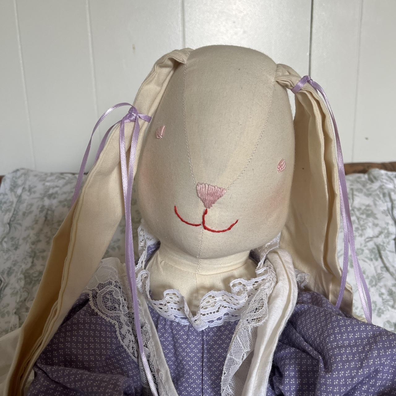 fairly large, homemade rabbit doll. Such a sweet... - Depop