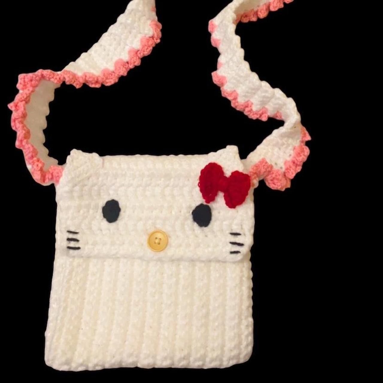 Hello kitty crochet bag⭐️ Handmade by me