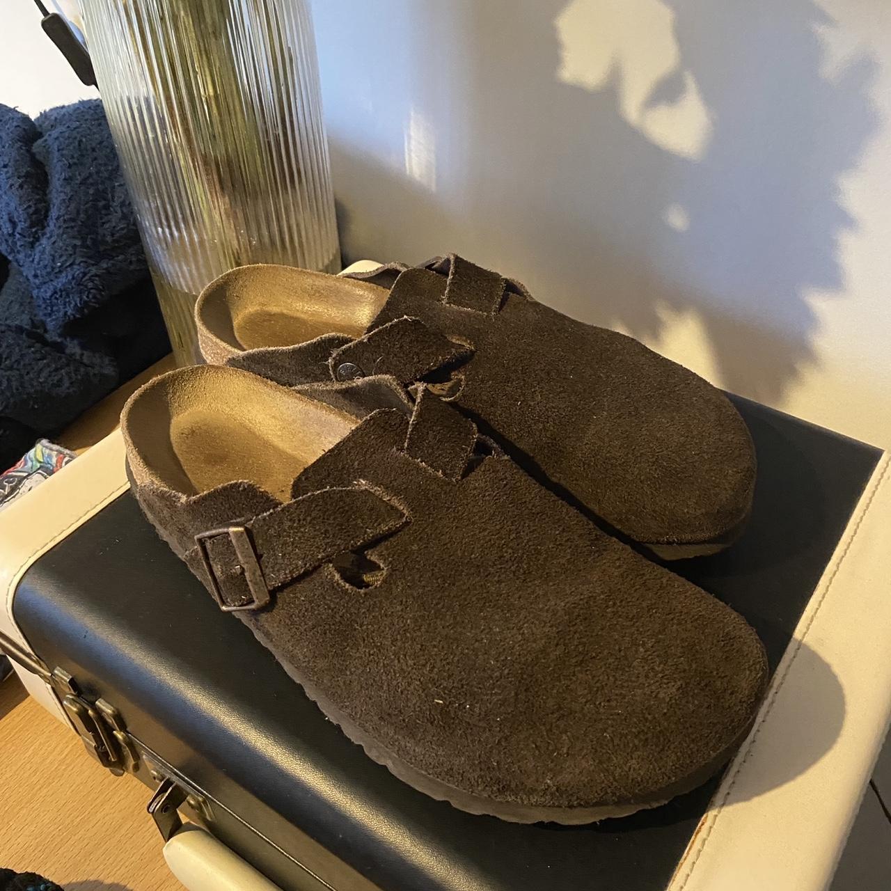 Birkenstock Boston Clogs Mocha colour way Good... | Depop