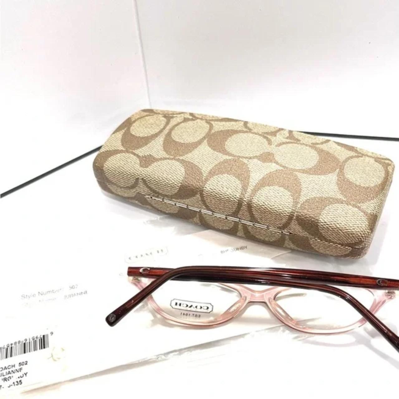 Coach Women's Burgundy and Pink Accessory | Depop