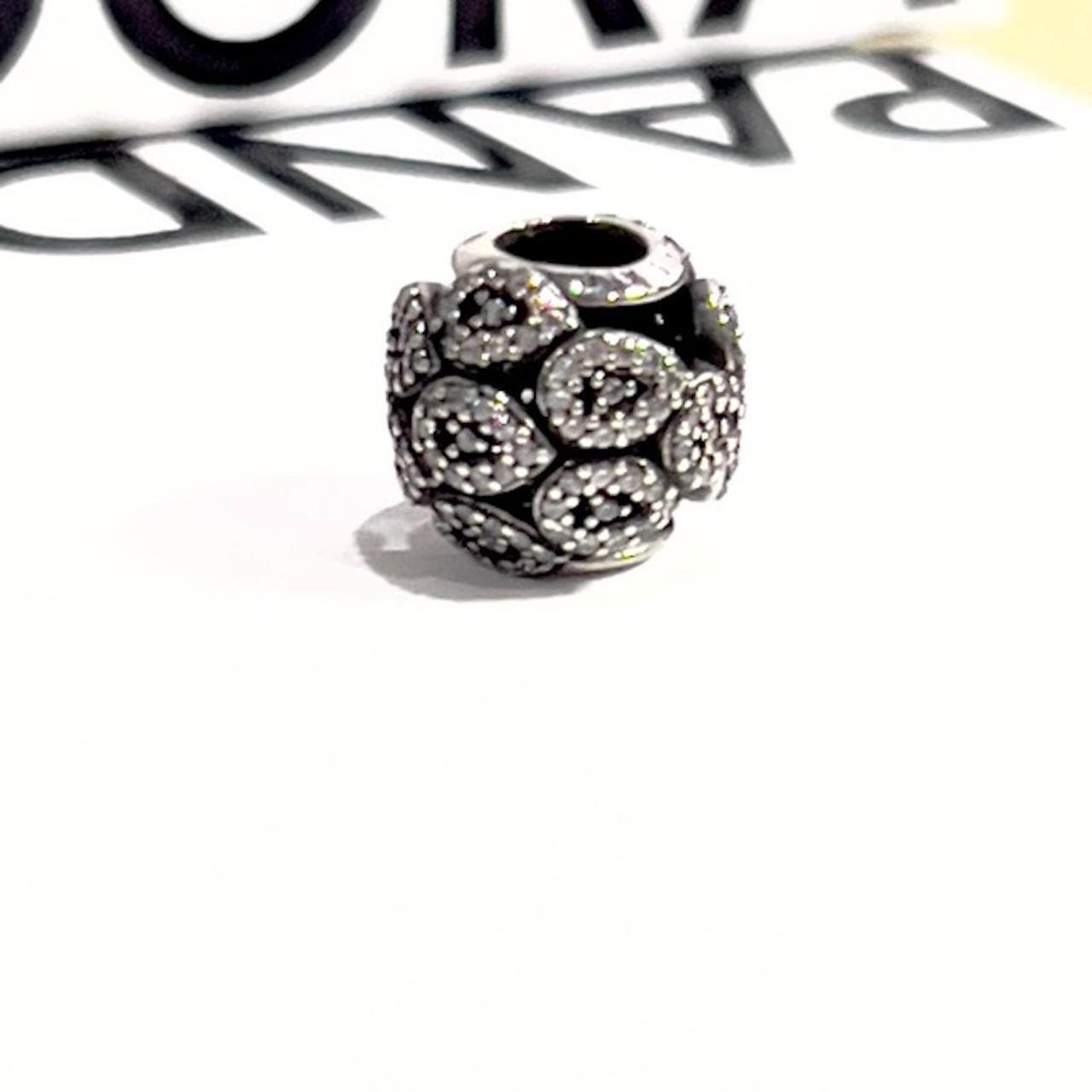 Retired Sterling Silver Cascading Glamour Charm with... - Depop