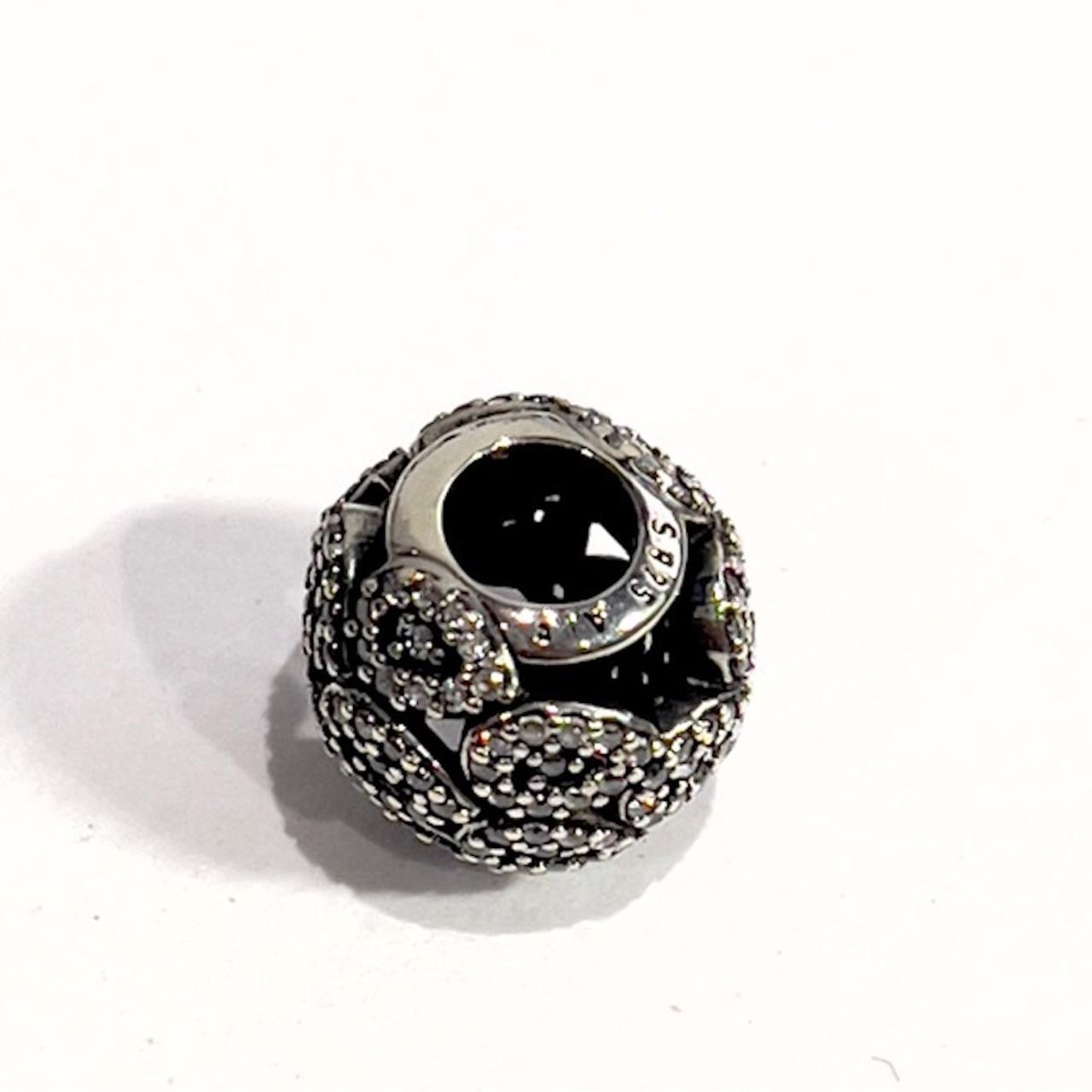 Retired Sterling Silver Cascading Glamour Charm with... - Depop